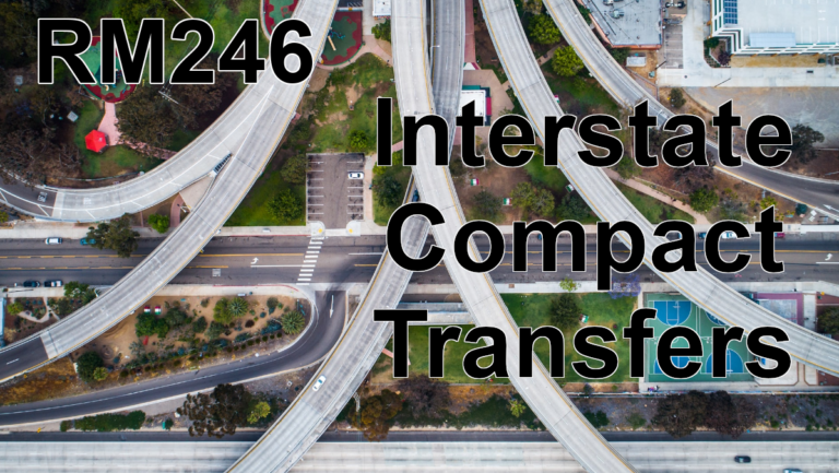 RM246: Interstate Compact Transfers - Registry Matters